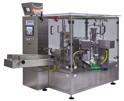 Automate Your Cannabis Packaging with Triangle’s Pre-Made Pouch Filler